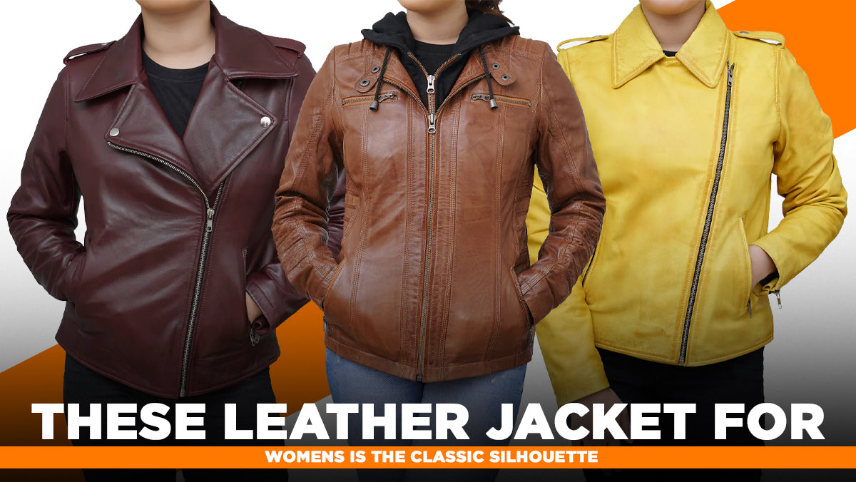 These Leather Jacket For Womens Is The Classic Silhouette