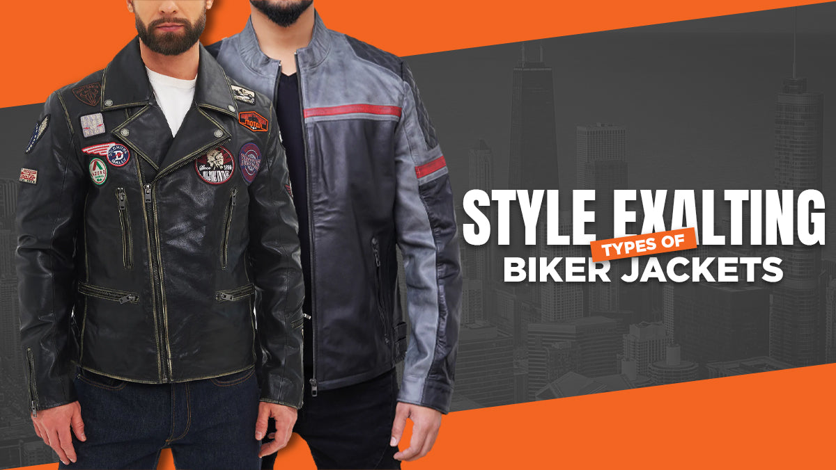 The Style Exalting Types Of Biker Jackets